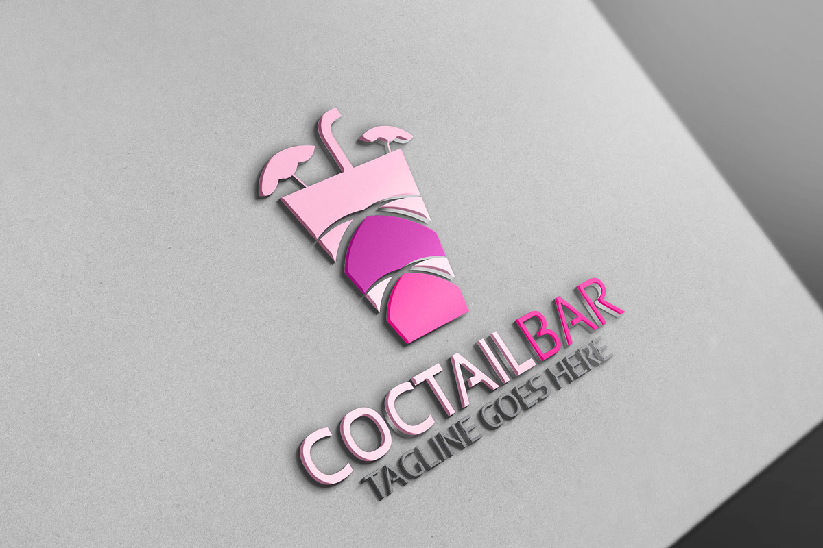 Cocktail Bar Logo, a Branding & Logo Template by Josuf Media | Creative ...