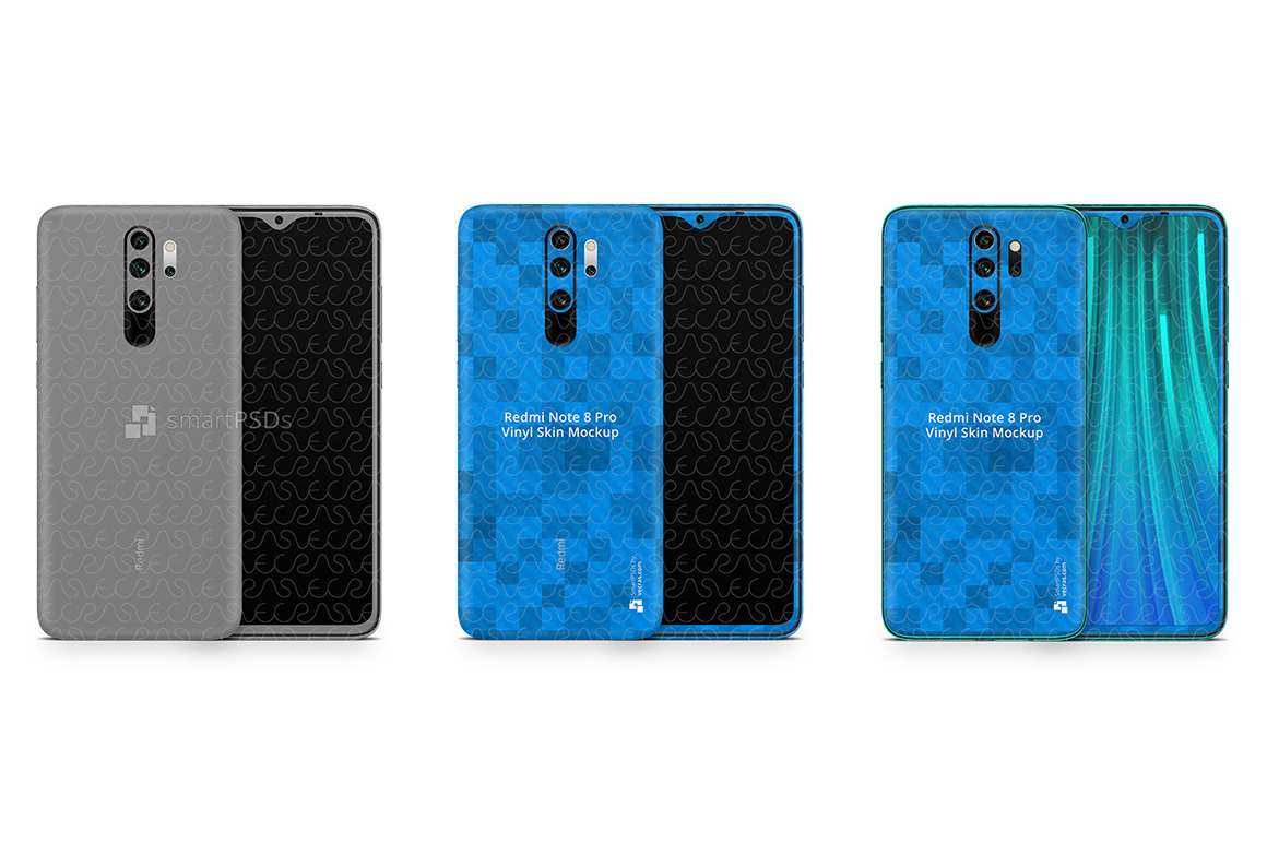 Redmi Note 8 Pro PSD Skin PSD Mockup, a Mockup by VecRas | Creative Market