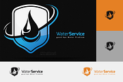 Water Service Logo, a Branding & Logo Template by AlfianBrand