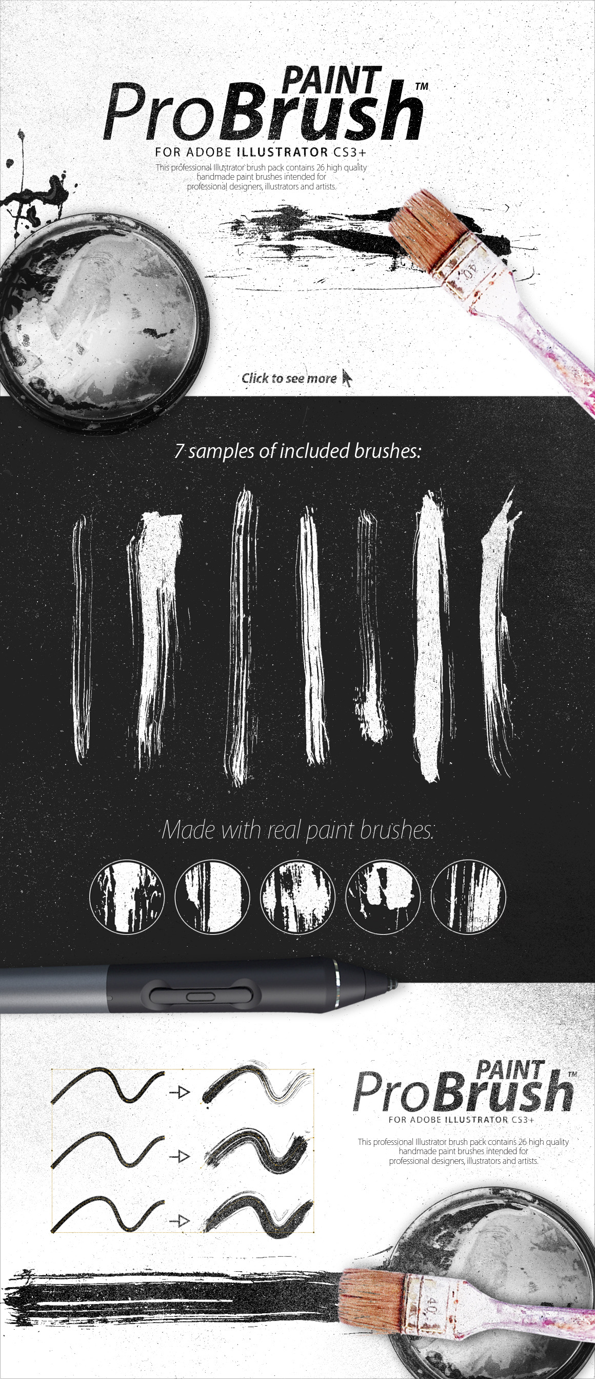 Paint ProBrush™ + Bonus Textures, a Brush Add-On by Leonard Posavec ...