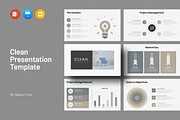 Clean Presentation Template, a Presentation Template by CreativeSlides