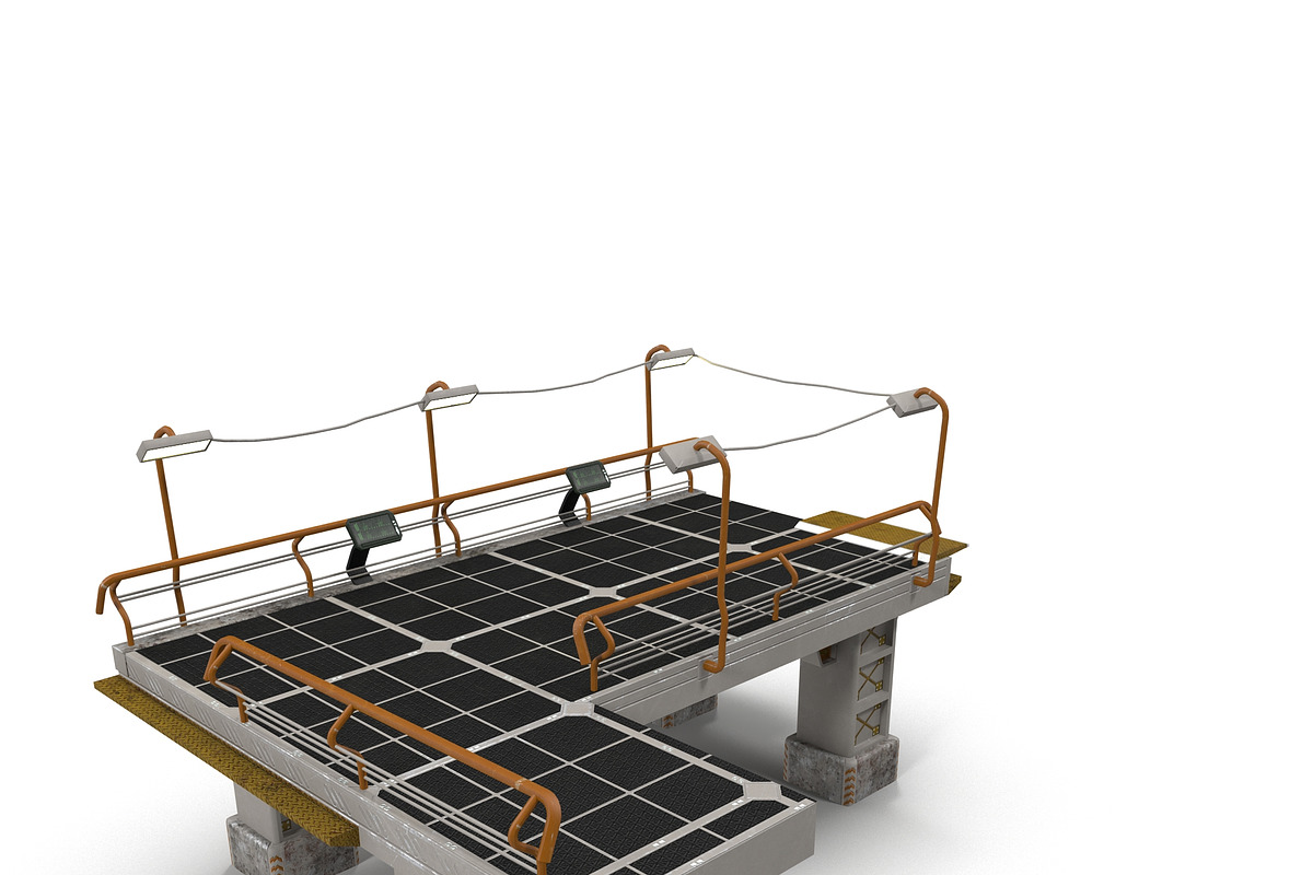 Sci fi platform, an Architecture 3D Model by AndrewWhite