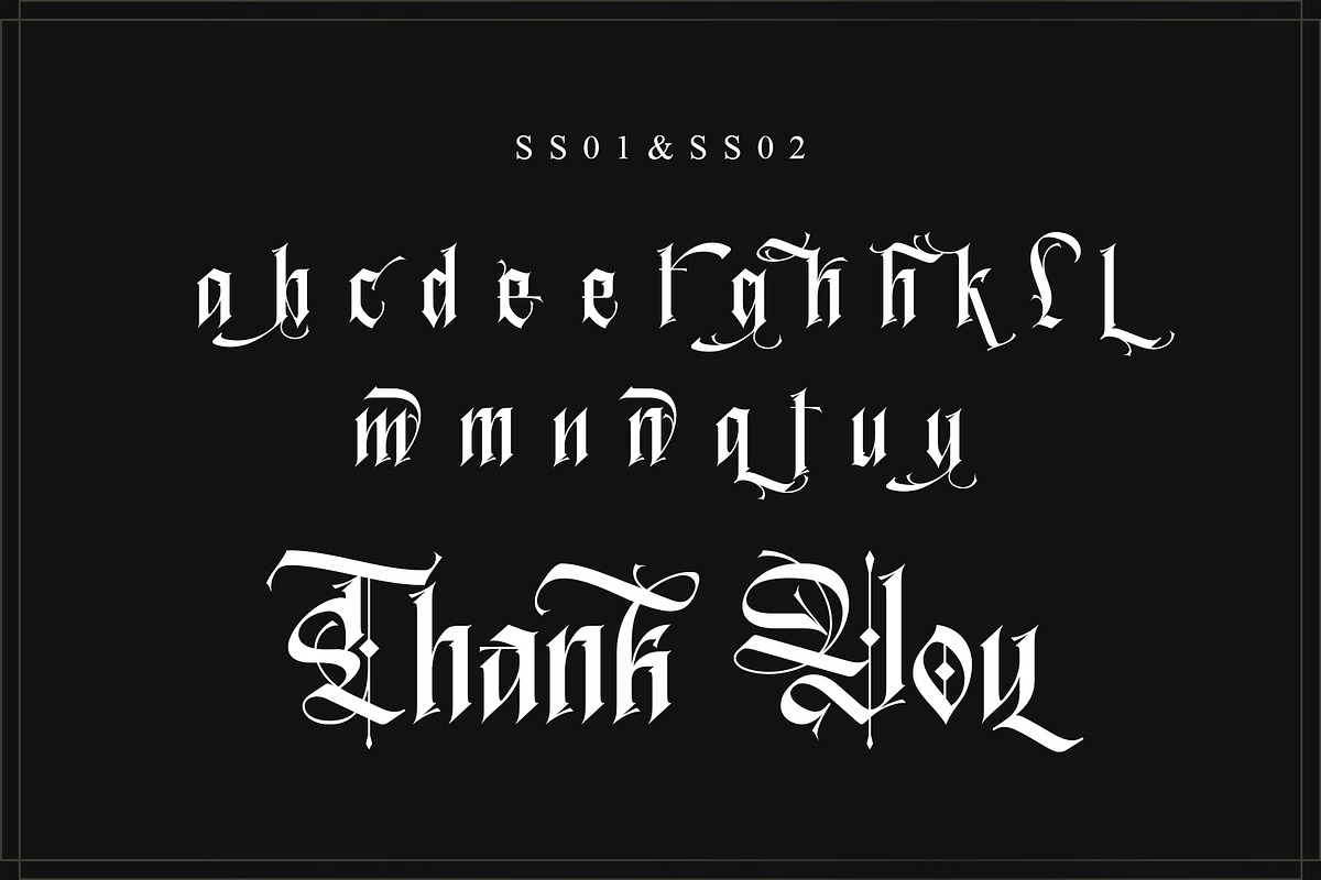 Blacker Spirit Font