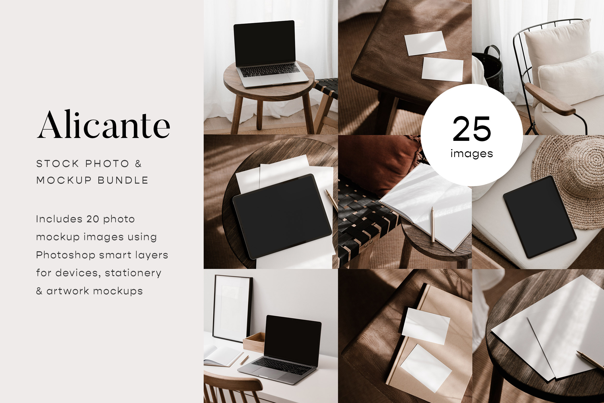 Alicante Photo & Mockup Bundle, an iPad Mockup by Moyo Studio