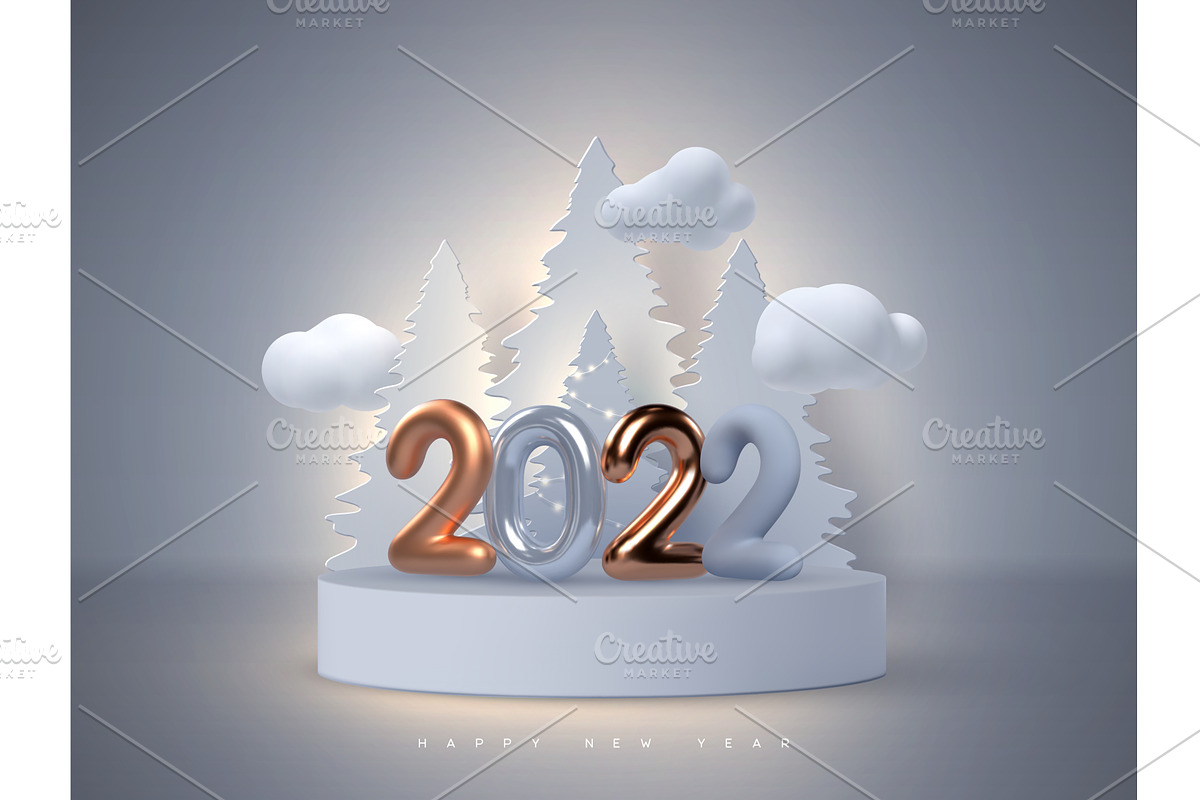 2022 New Year sign., an Object Graphic by Liudmyla Matviiets | Creative ...