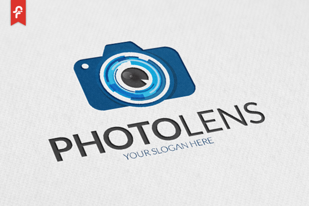 Photo Lens Logo, a Branding & Logo Template by ft.studio