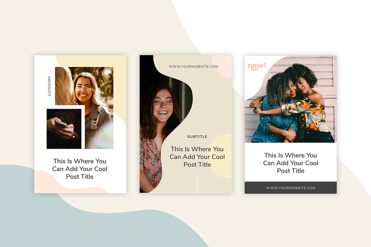 Canva Pinterest Templates, a Social Media Template by Anchor ‹A ...