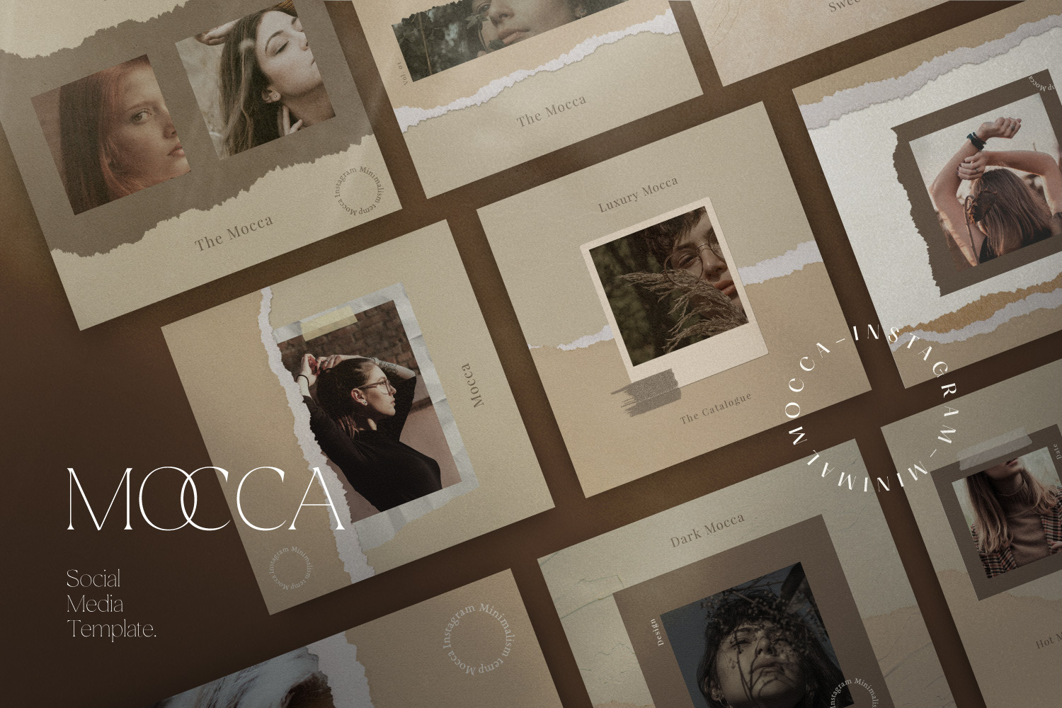 MOCCA-Fashion Branding Social Media, a Social Media Template by ...