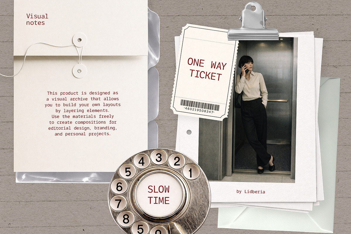 Analog Documents Studio. Mixit Media, an Object Graphic by Lidberia