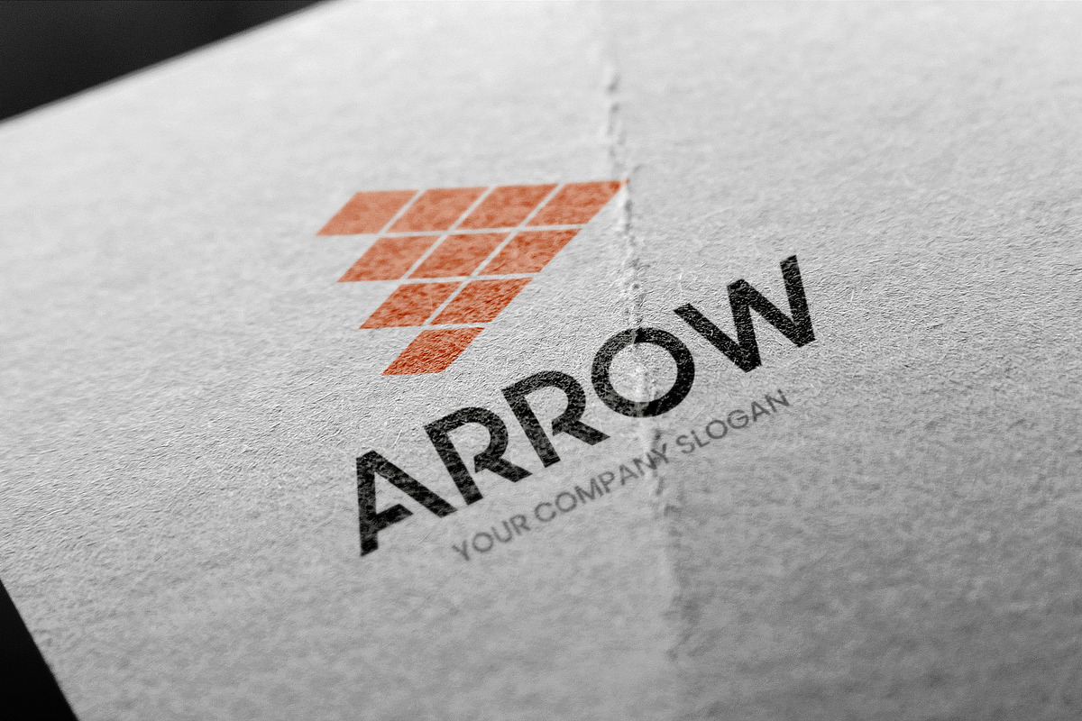 Arrow Logo Template, a Branding & Logo Template by BdThemes