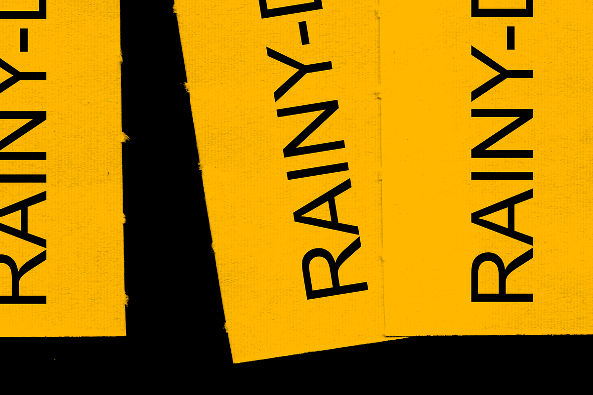 Tear off flyer / poster mock-up, a Flyer Template by Rainy Day