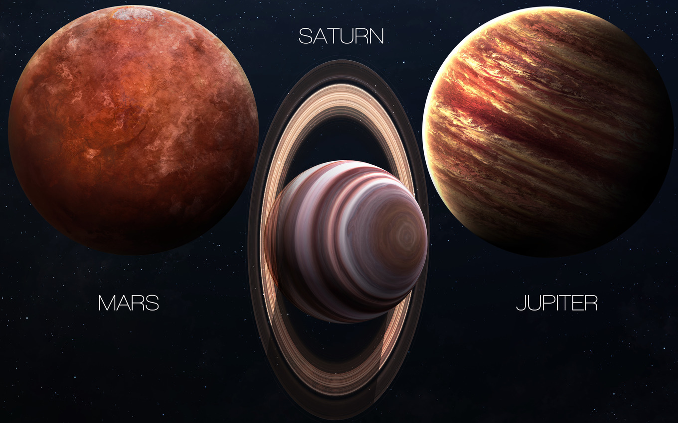 High resolution images presents planets of the solar system this image ...