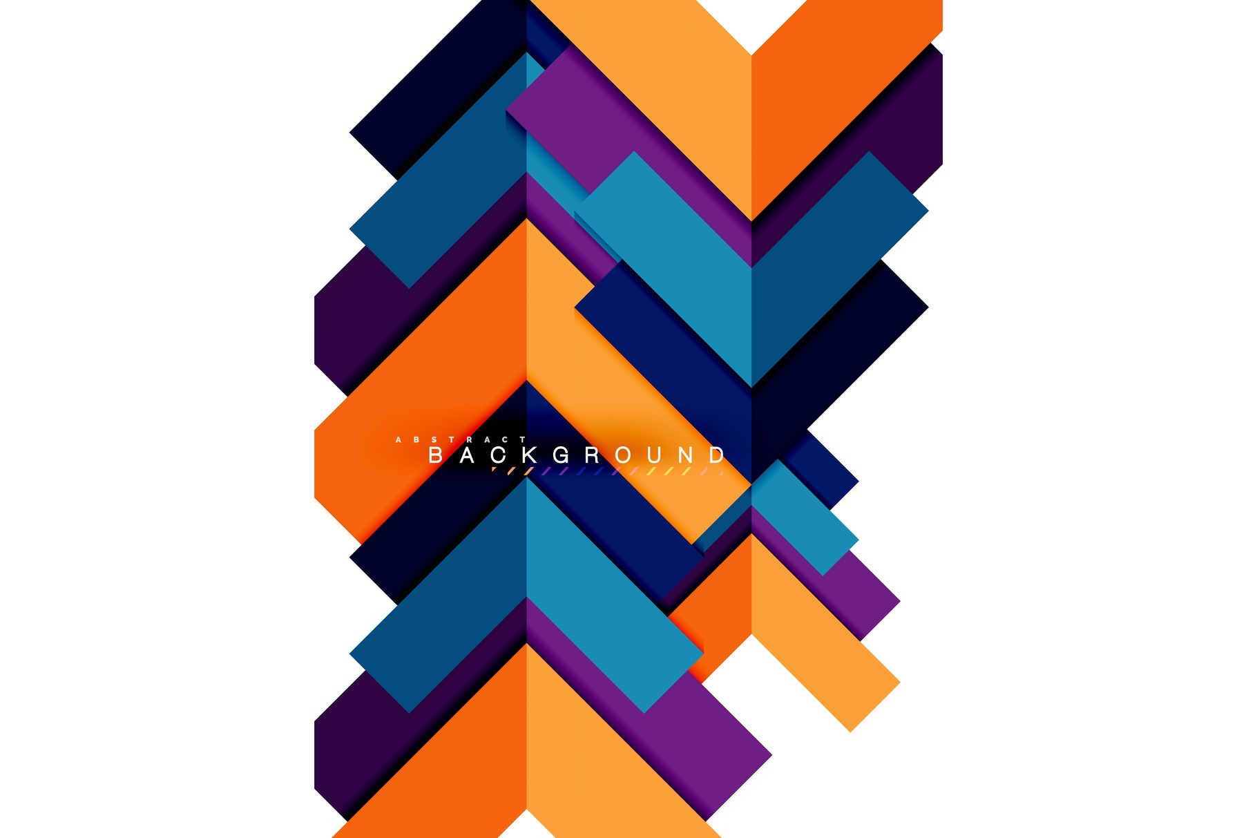 Multicolored abstract geometric shapes, geometry background for web ...