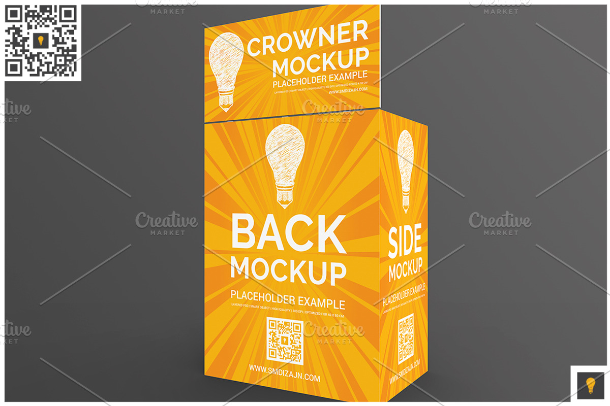 Store Palette with Crowner Mockup, a Packaging Mockup by Shocky Design ...