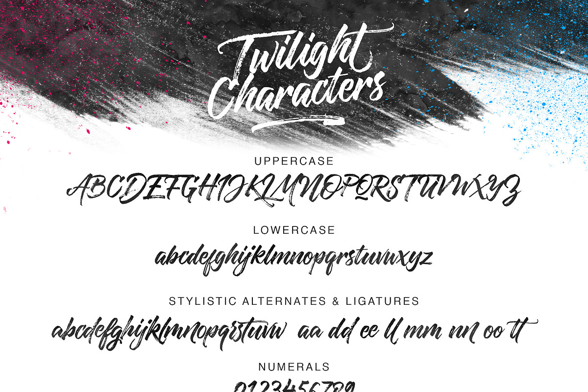 Twilight Script, a Script Font by Get Studio