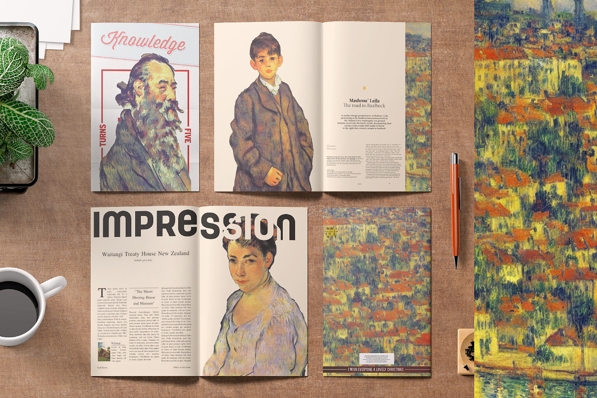 Impressionist Visuals Bundle, a Graphic by ODO Visual Shop
