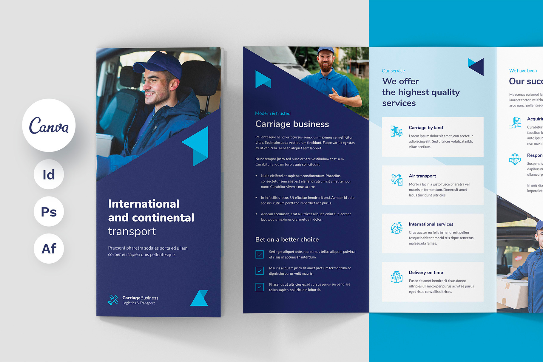Carriage Delivery Brochure Trifold