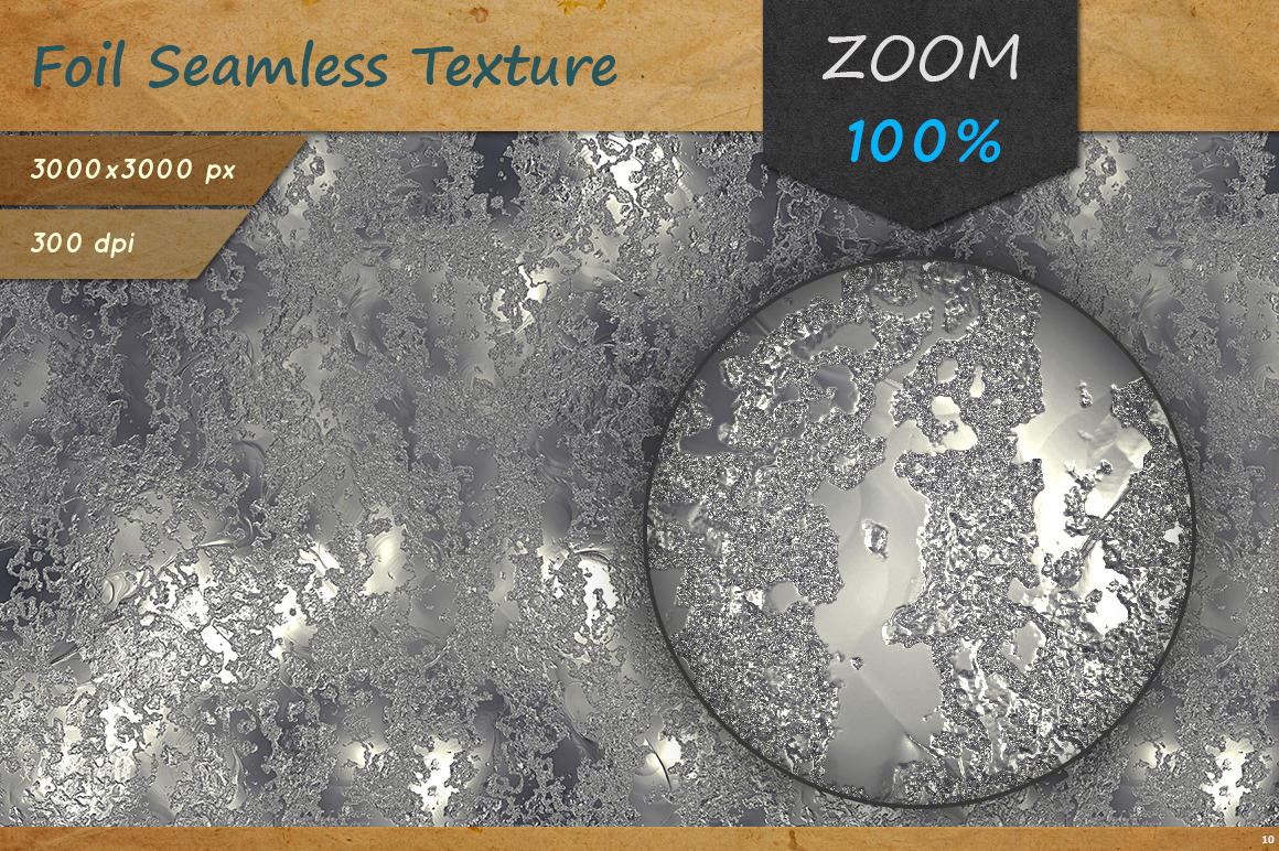 Aluminum Foil Seamless HD Texture, a Texture Graphic by Marabu Textures ...