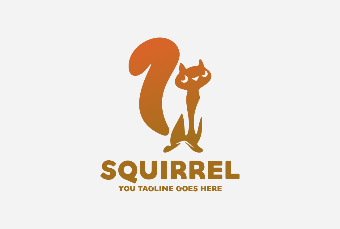 Squirrel Logo, a Branding & Logo Template by Brandlogo