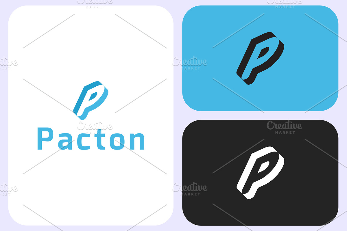Pacton - Letter P Logo Template