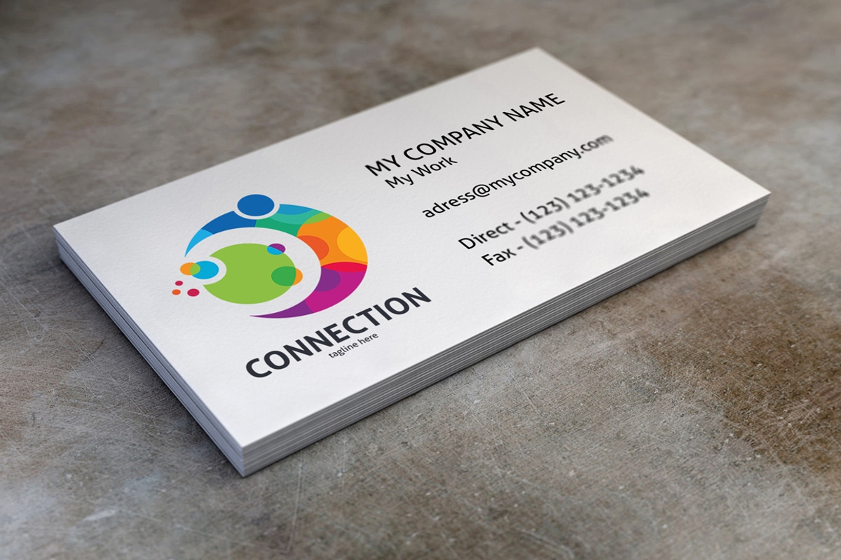 Connection Logo, a Branding & Logo Template by Design_Planet