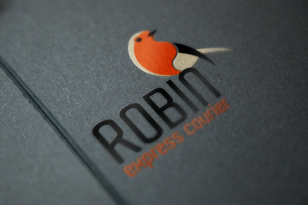 ROBIN vector logo, a Branding & Logo Template by Giordano Aita Graphics
