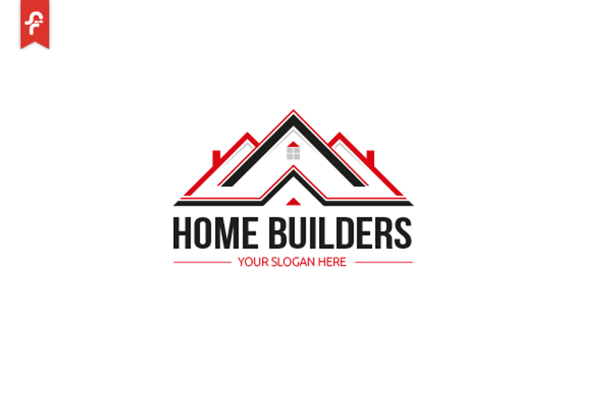 Home Builders Logo, a Branding & Logo Template by ft.studio