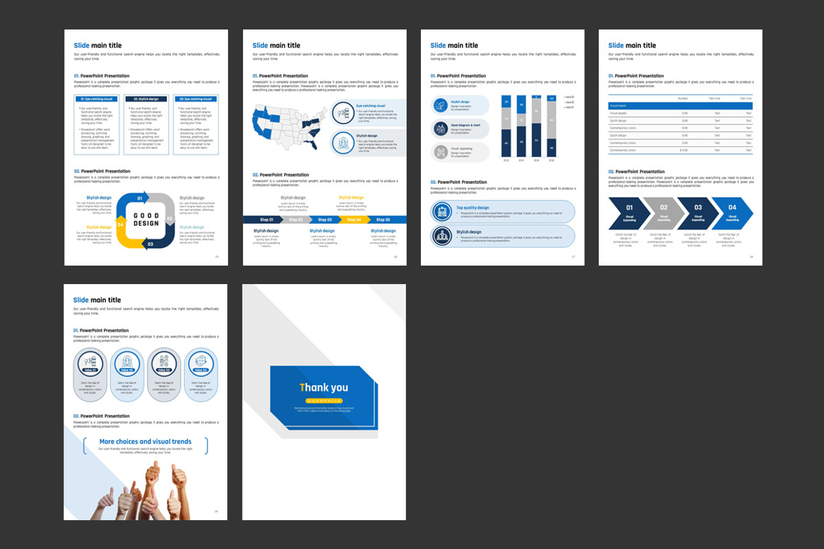 Business Partners Template Vertical