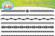 Doodle Page Divider Clipart Set 1, an Illustration by Zip-A-Dee-Doo-Dah ...