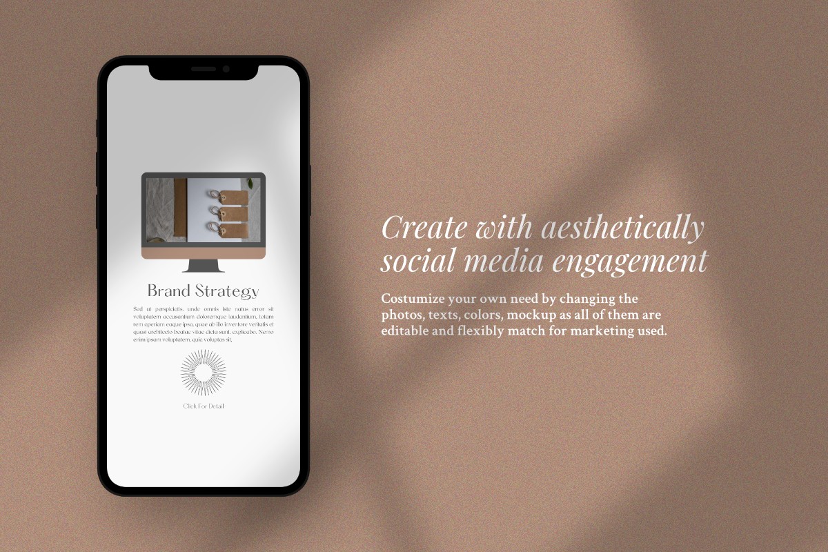 Live a Life Pinterest Canva Template