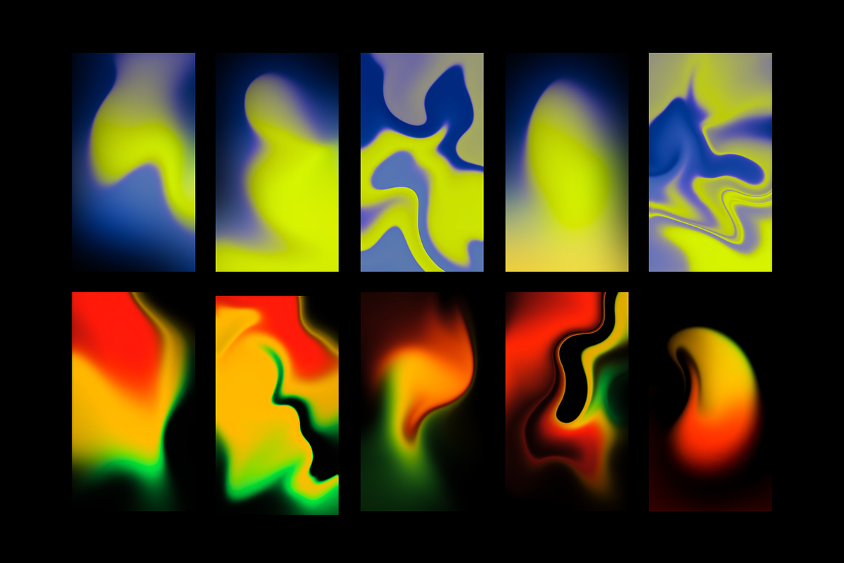 Fluid 50 Liquid Gradient Backgrounds | Creative Market
