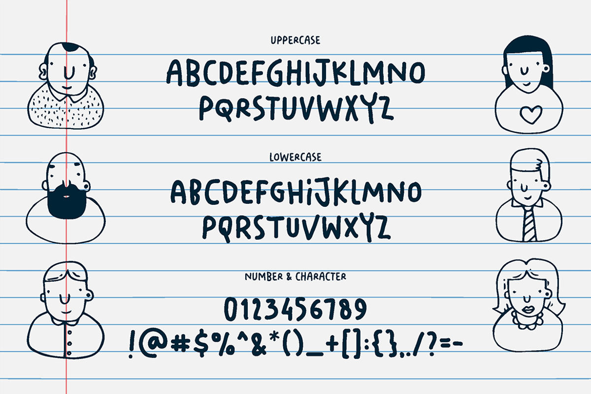 Your Doodle Font - Cute Font