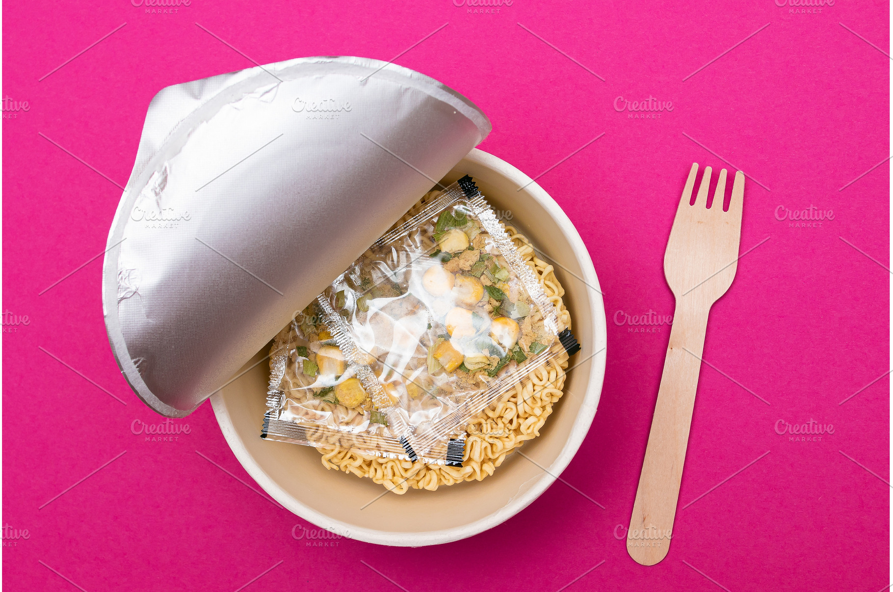 Opened Package with Uncooked Instant, a Food & Drink Photo by ...