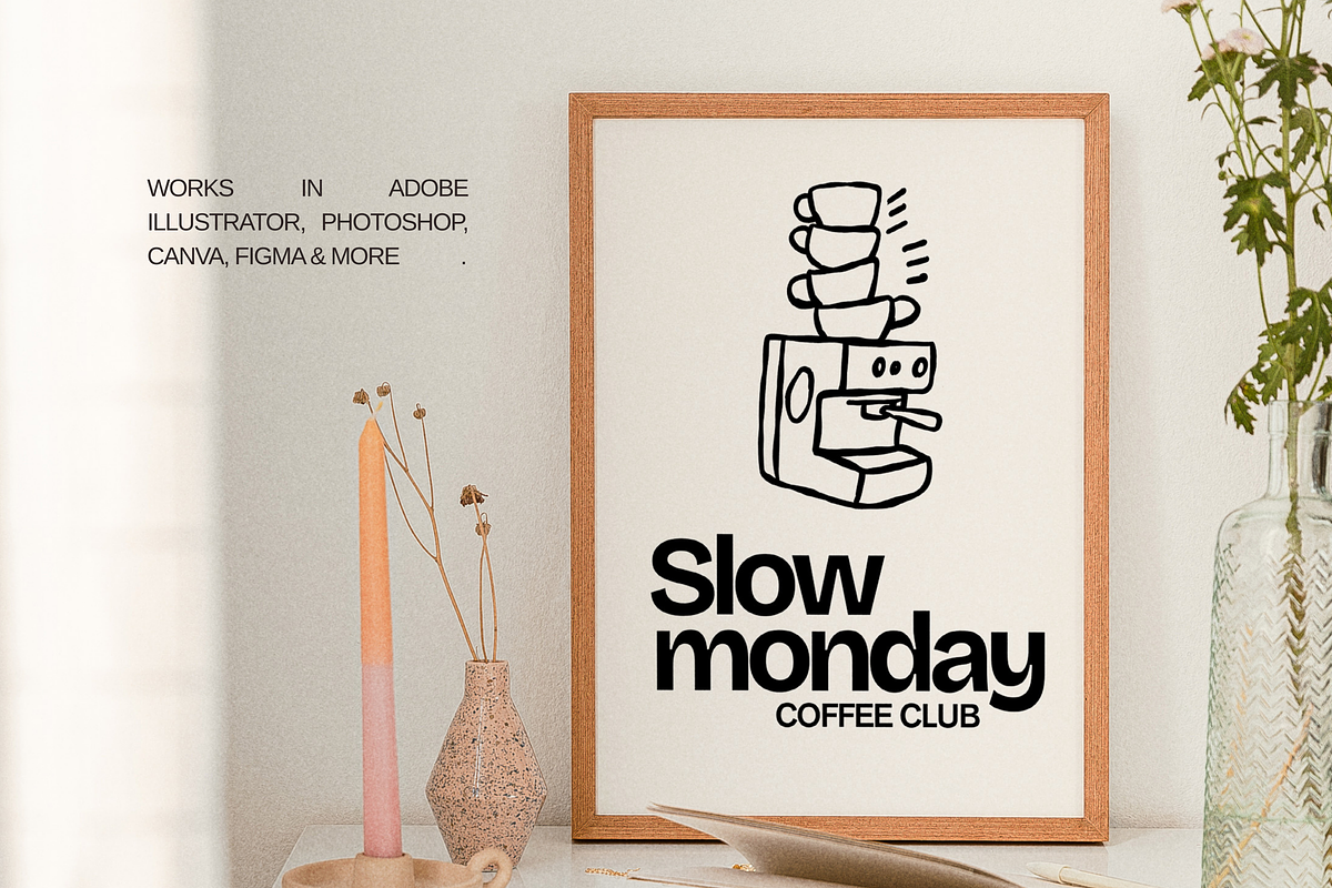 Bakery Doodles: Hand-Drawn Pack, a Food Illustration by Veyla