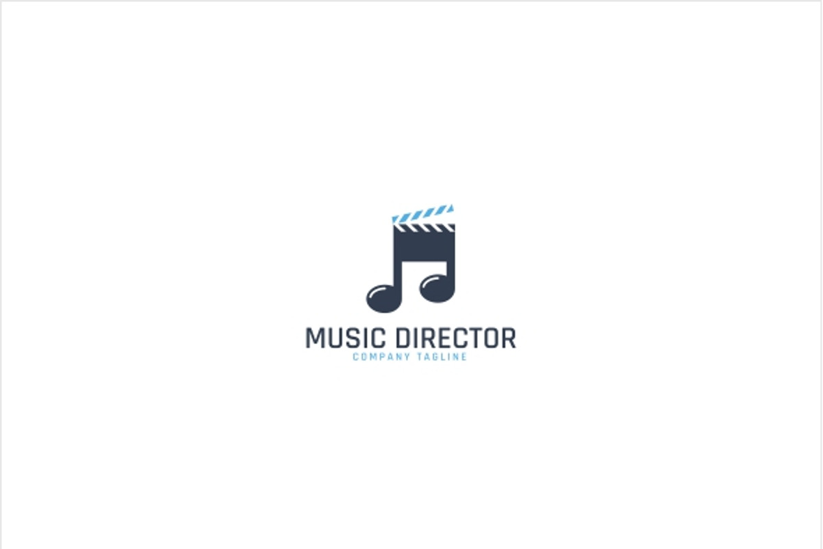 Cinema Music Director Logo Template, a Branding & Logo Template by ...