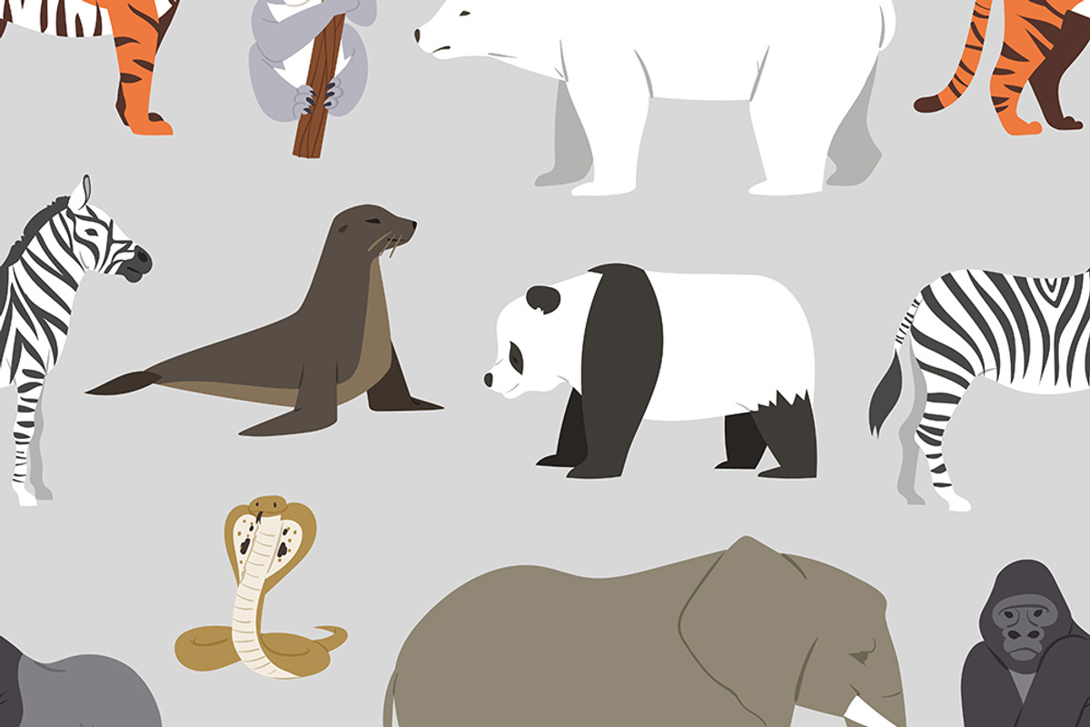 red book animals deleted species, an Animal Illustration by RocketArt