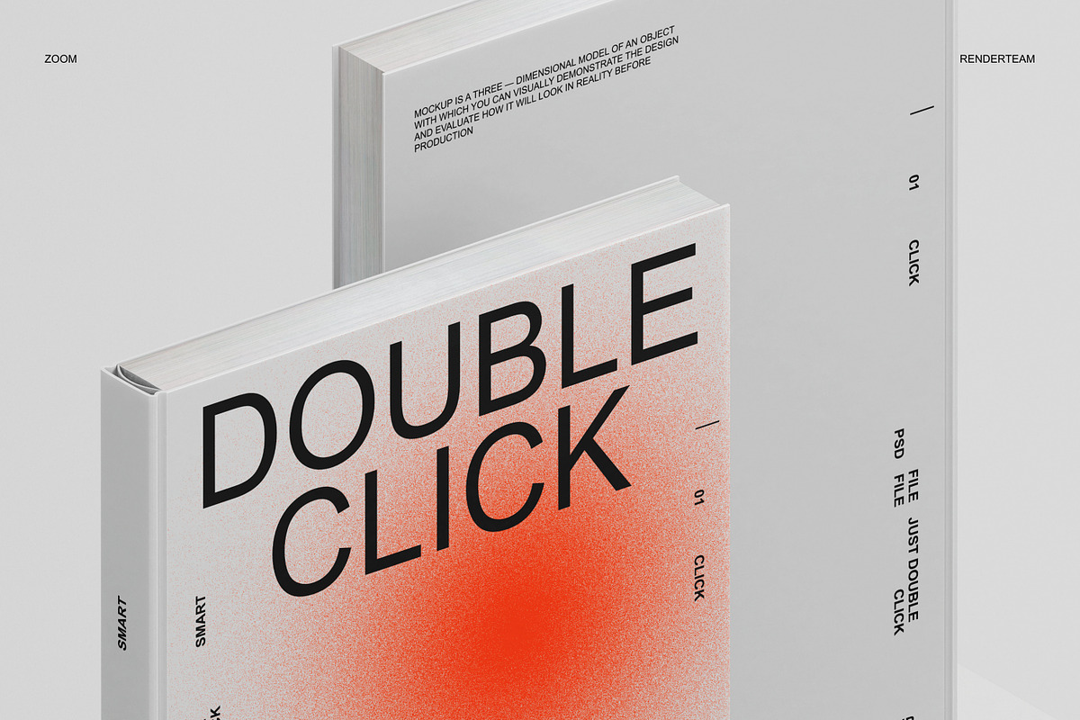 Book Mockup Set (6 PSD)