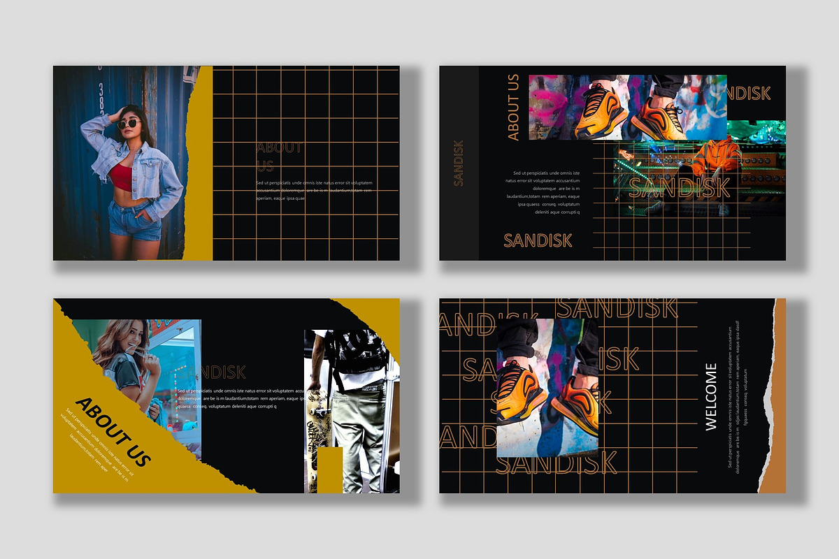 SANDISK Powerpoint Template, a Presentation Template by yaqublekker ...