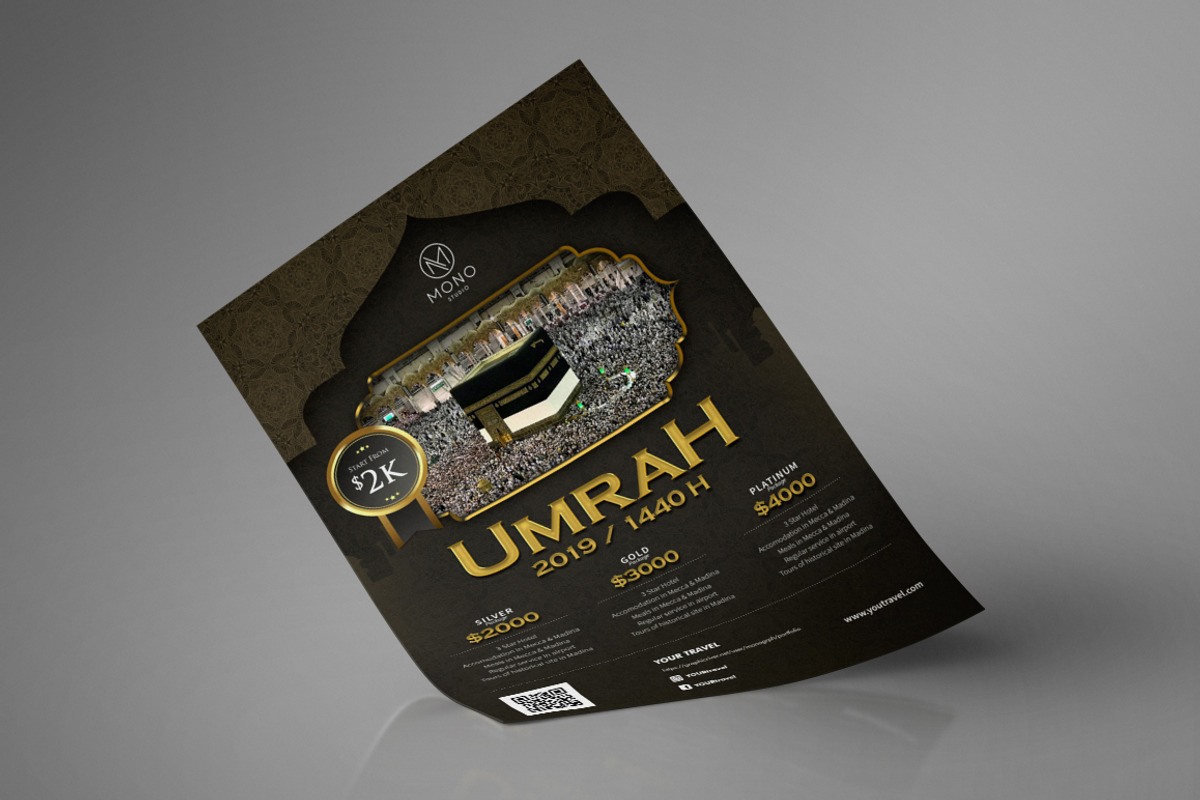 Umrah Flyer, a Flyer Template by monogrph