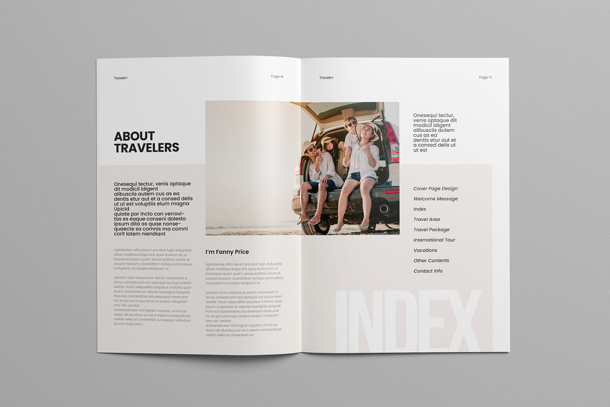 Travel Magazine Template | Canva, a Magazine Template by Pixelpick
