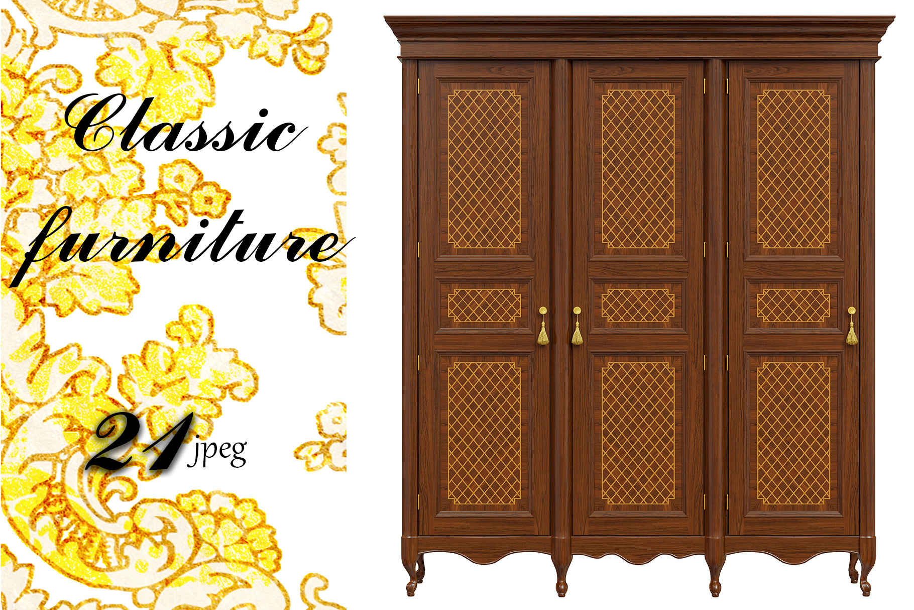 Classic wardrobe containing style, classic, and design, an Architecture ...