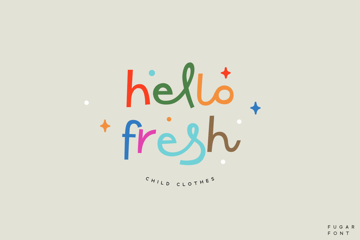 Fugar Font, a Script Font by vuuuds | fugar, fuggler font | Creative Market