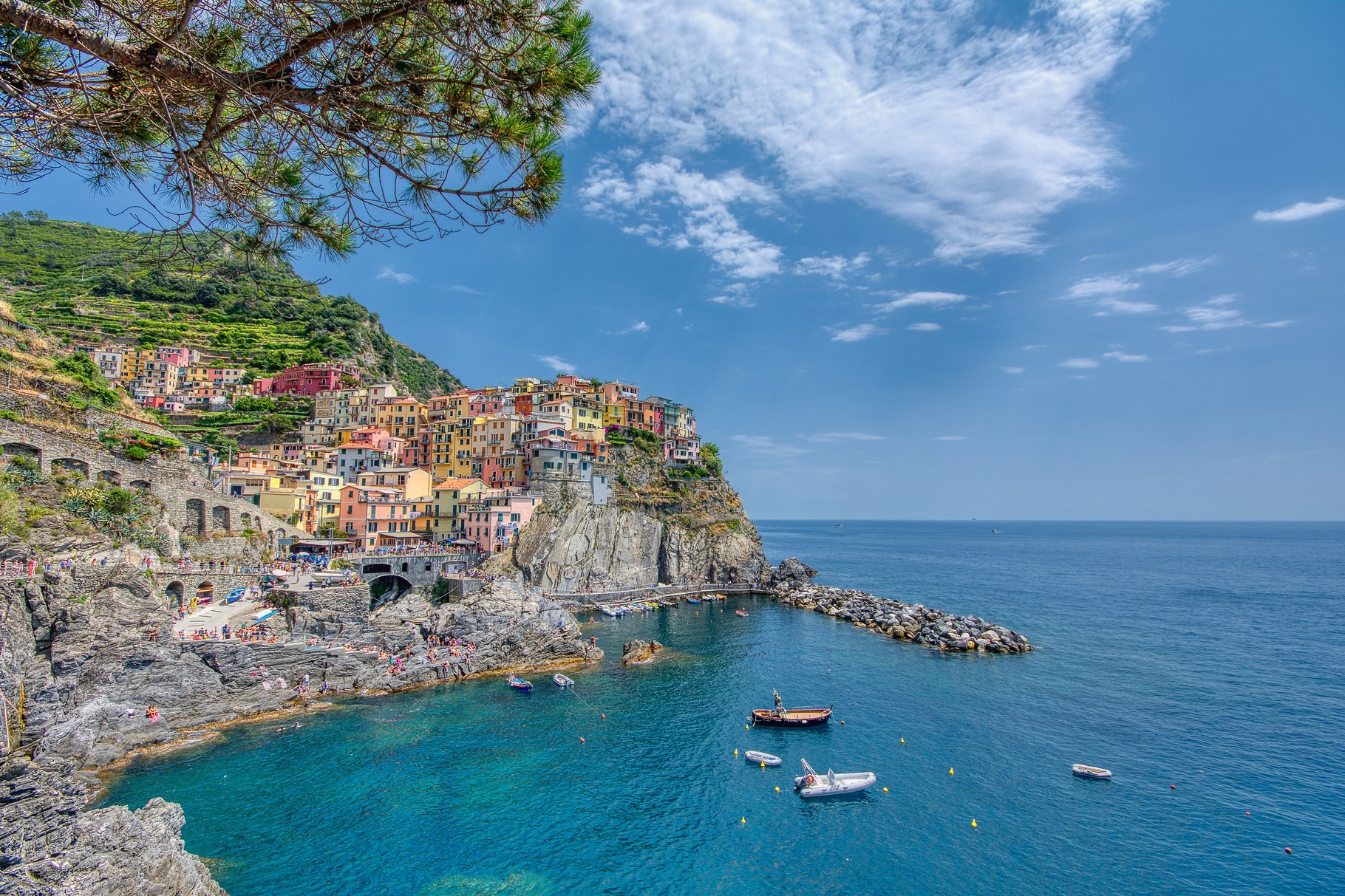 Manarola is a beautiful small town i containing cinque, manarola, and ...