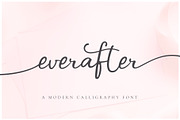 Ever After | Modern Calligraphy Font, a Script Font by Ayca Atalay