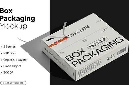 Packaging Boxes Mockup, a Packaging Mockup by Mego-studio