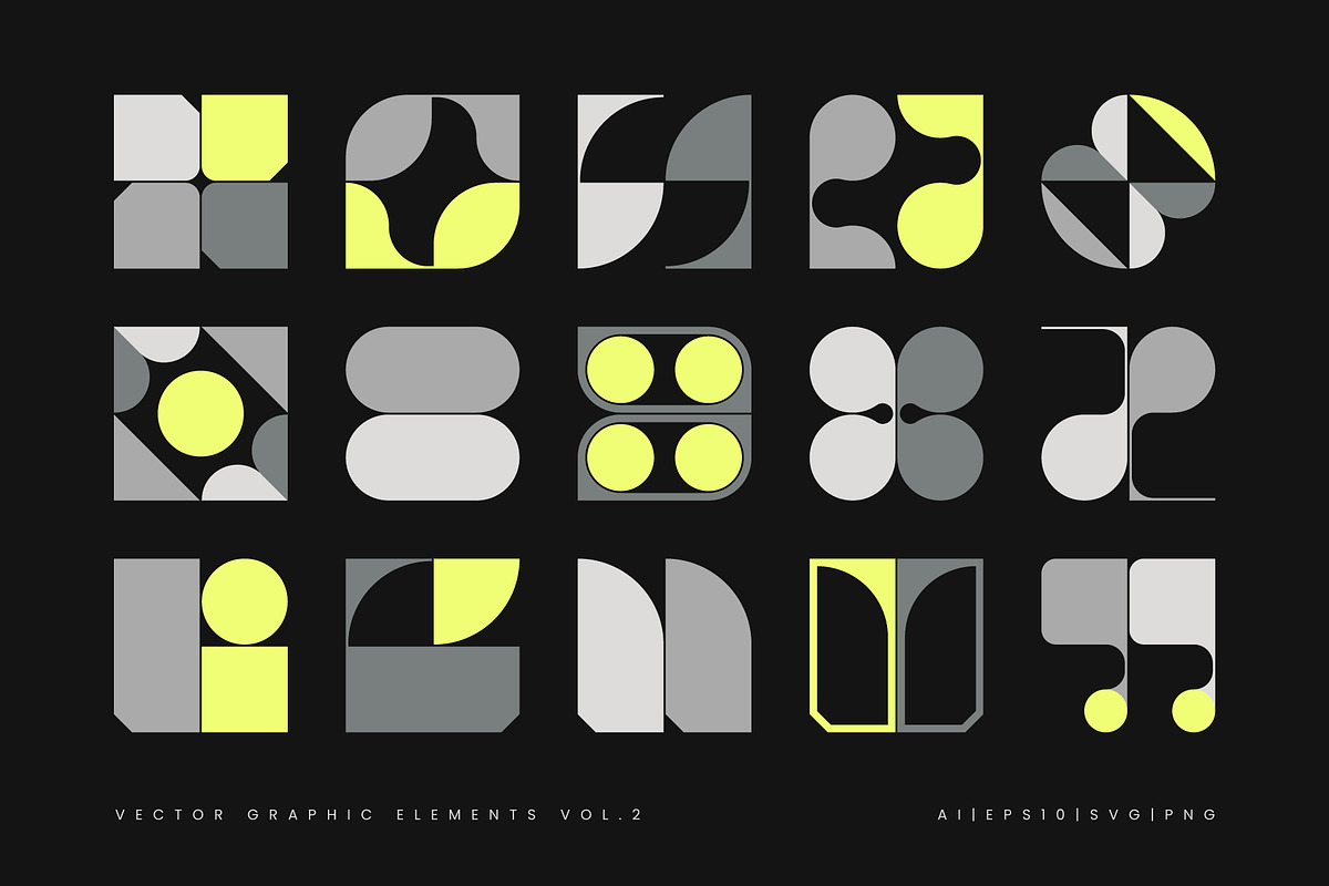 Vector Graphic Elements - Vol.2, an Object Graphic by Léo Alexandre