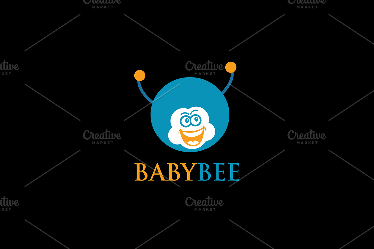 Baby Bee Logo, a Branding & Logo Template by Maraz Logo | Creative Market