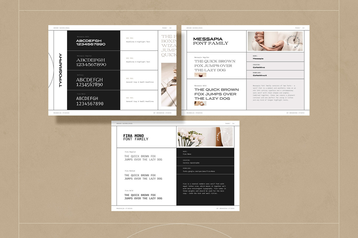 Studio Brand Guidelines, a Templates & Theme by AndrewPixel | Creative ...