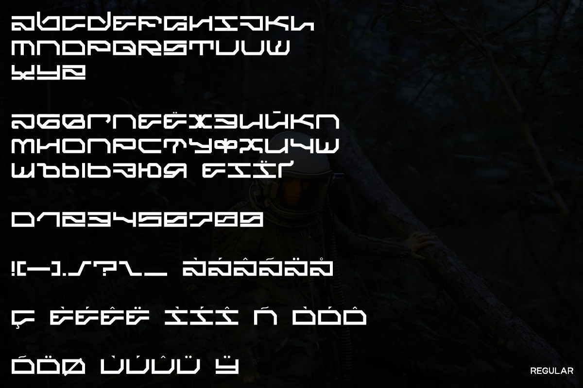 Neocore - Tech Font, a Font by saintricchi