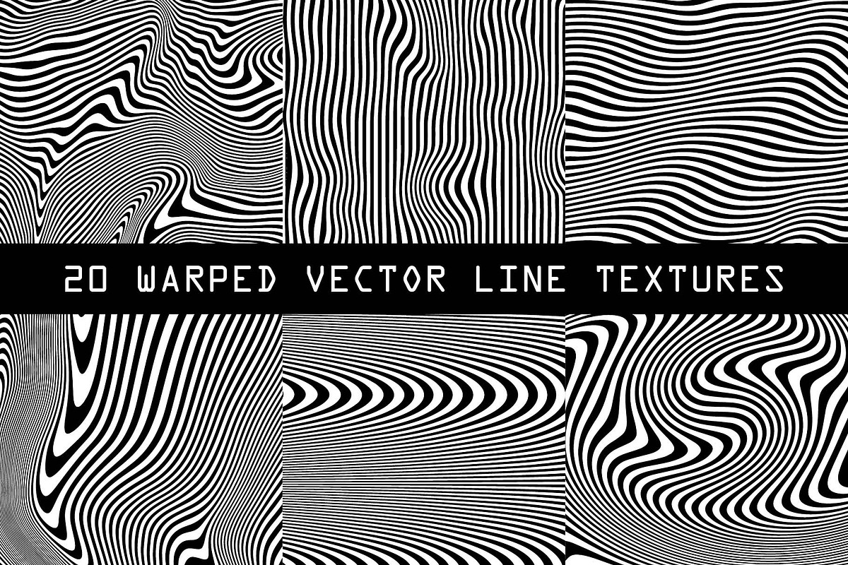 Warped Lines, a Texture Graphic by Designdell